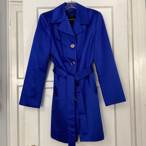 S&D | Jackets & Coats | Sd Royal Blue Satin Jacket | Poshmark